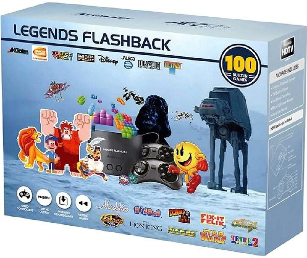ATARI LEGENDS FLASHBACK GAMING CONSOLE 100 BUILT-IN GAMES - Musical ...