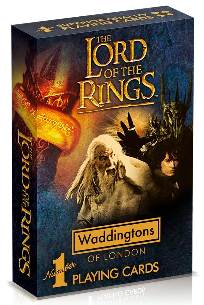 WINNING MOVES: WADDINGTONS No.1 - THE LORD OF THE RINGS CARDS - Musical ...