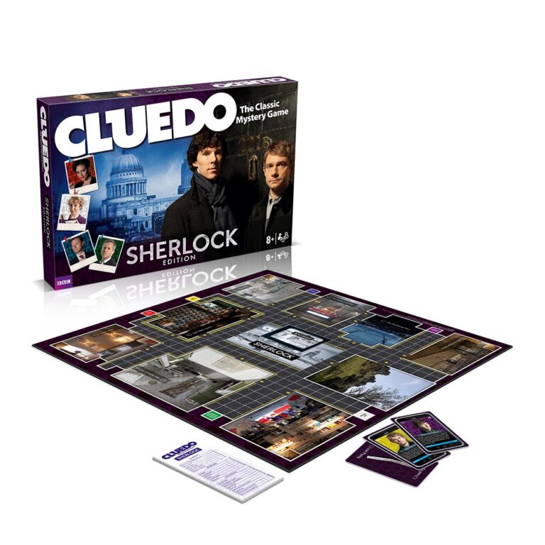 WINNING MOVES : CLUEDO - SHERLOCK EDITION BOARD GAME - Musical Paradise ...