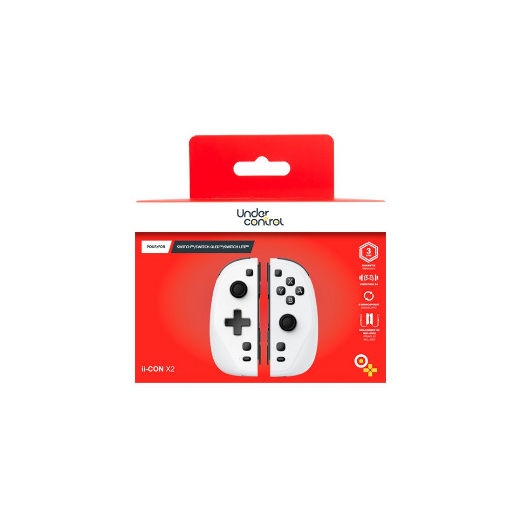 UNDER CONTROL NINTENDO SWITCH 2 ANALOG JOYSTICKS WHITE - Musical ...