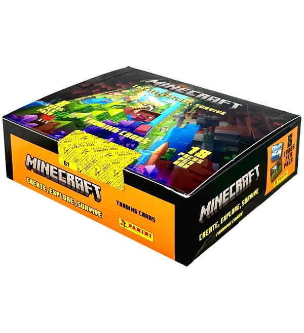 PANINI MINECRAFT DISPLAY CARDS (18pcs) - Musical Paradise | CD | DVD ...