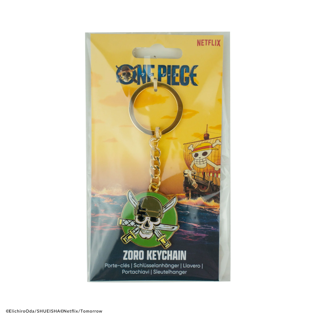 CINEREPLICAS ANIMATION: ONE PIECE - ZORO KEYCHAIN - Musical Paradise ...