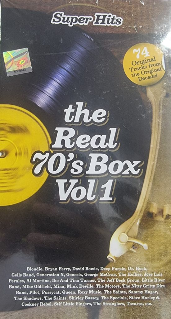 VARIOUS ARTISTS - THE REAL 70s BOXE VOL.1 (4CD) - Musical Paradise | CD ...