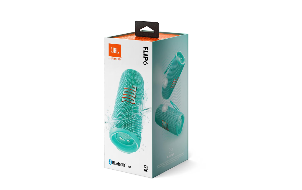 JBL FLIP 6 BLUETOOTH SPEAKER WATER/DUST PROOF IP67 (TEAL) - Musical ...